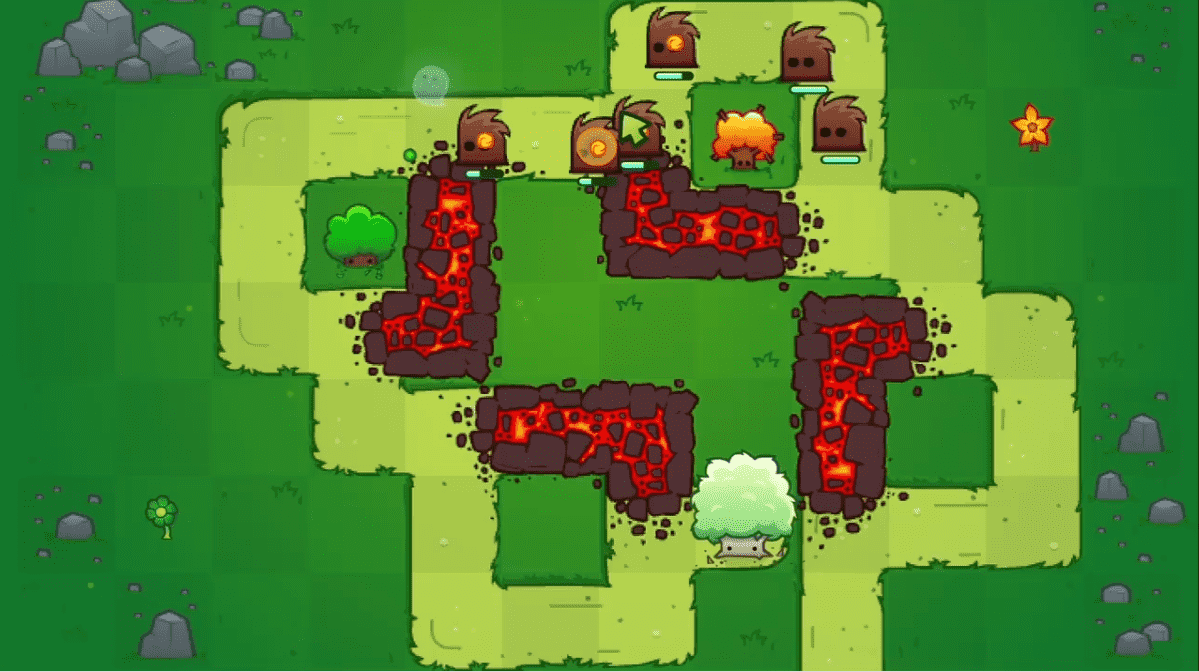 Bloom Defender - Play it Online at Coolmath Games