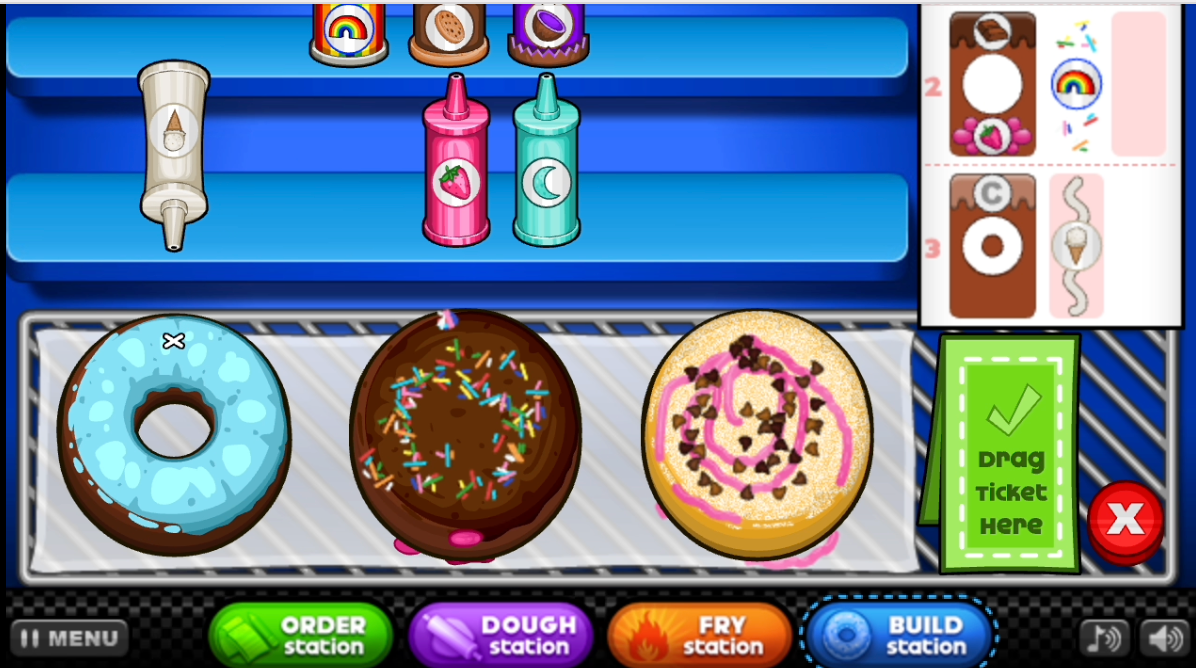 Papa's Donuteria - Play it Online at Coolmath Games