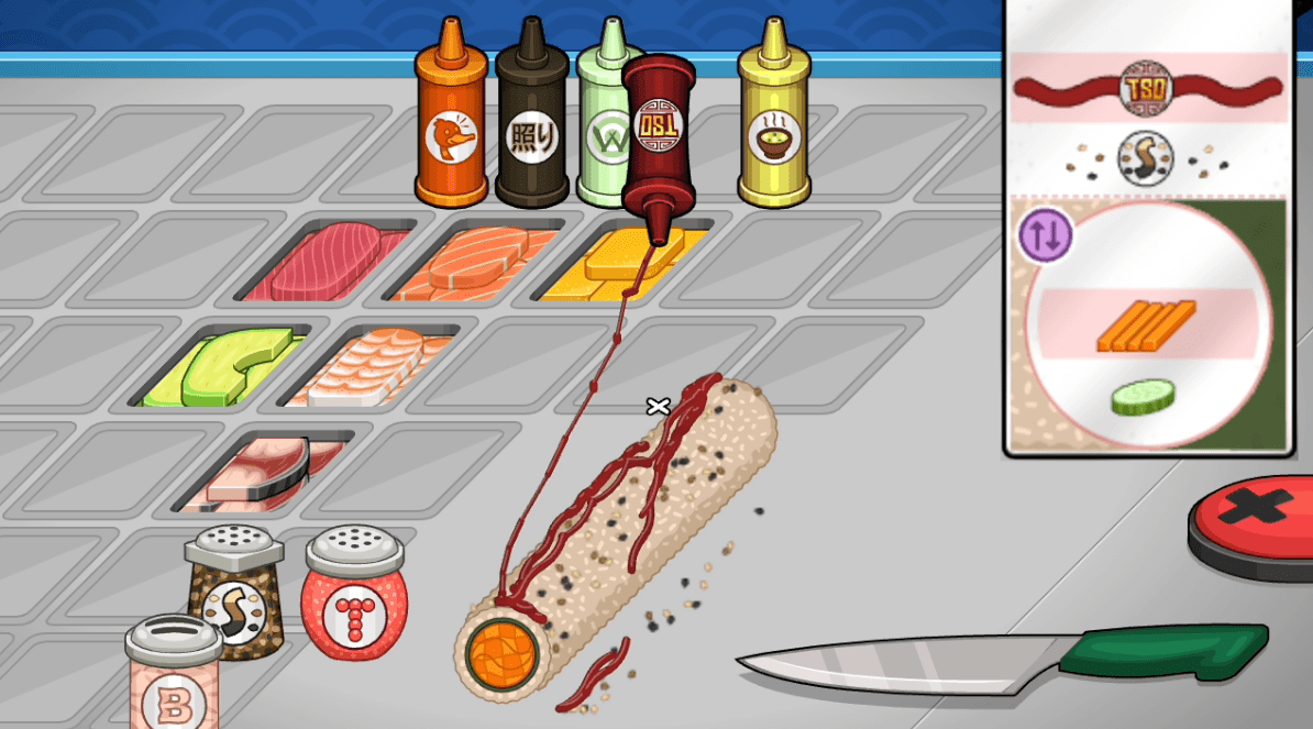 Papa's Sushiria - Play it Online at Coolmath Games