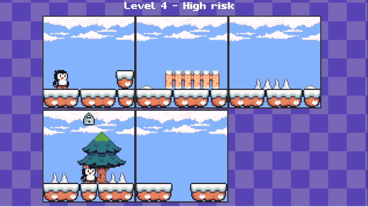 Penguin Love Puzzle - Play online at Coolmath Games