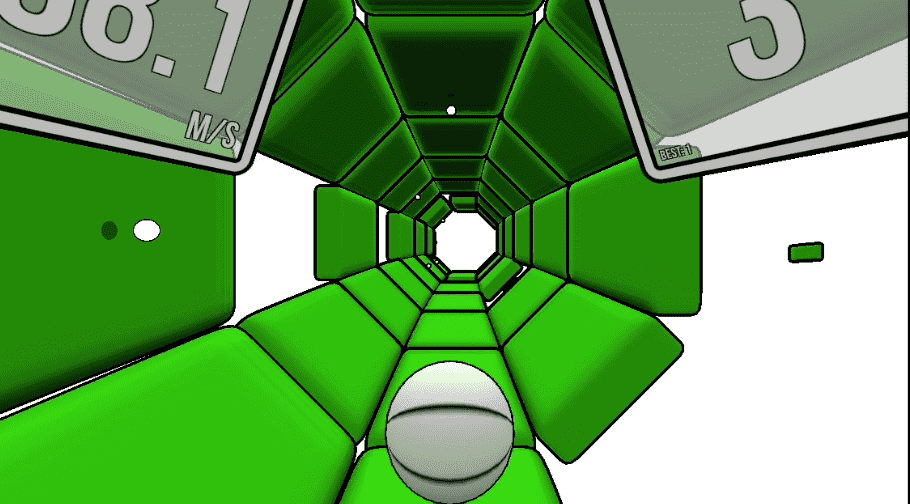 Slope Tunnel - Play online at Coolmath Games