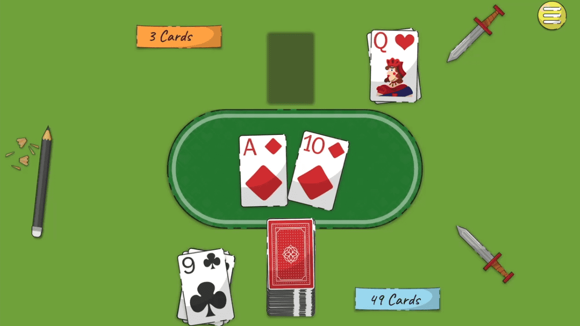 War Card Game - Play online at Coolmath Games
