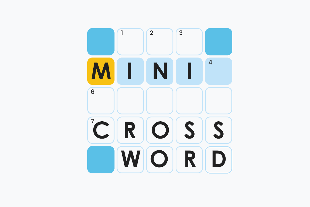 Mini Crossword - Play it Online at Coolmath Games