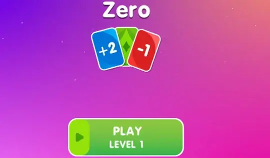 Zero 21 Solitaire - Play it Online at Coolmath Games